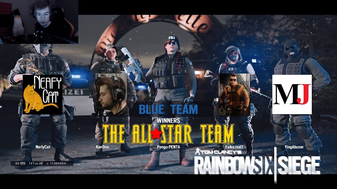 All-Stars R6S Team Stream Highlights (Pengu-PENTA, Falko, Kanine, Macie ...