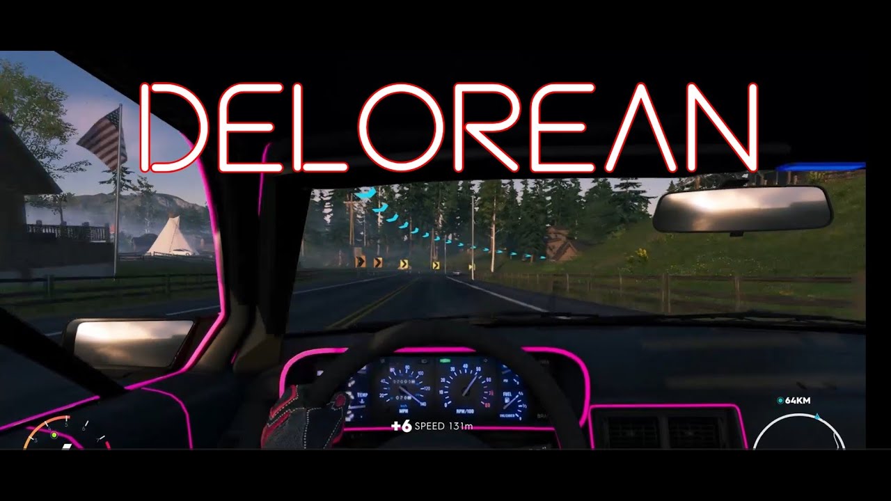 DeLorean raw sound - Brown noise for petrolheads to fall asleep - The ...