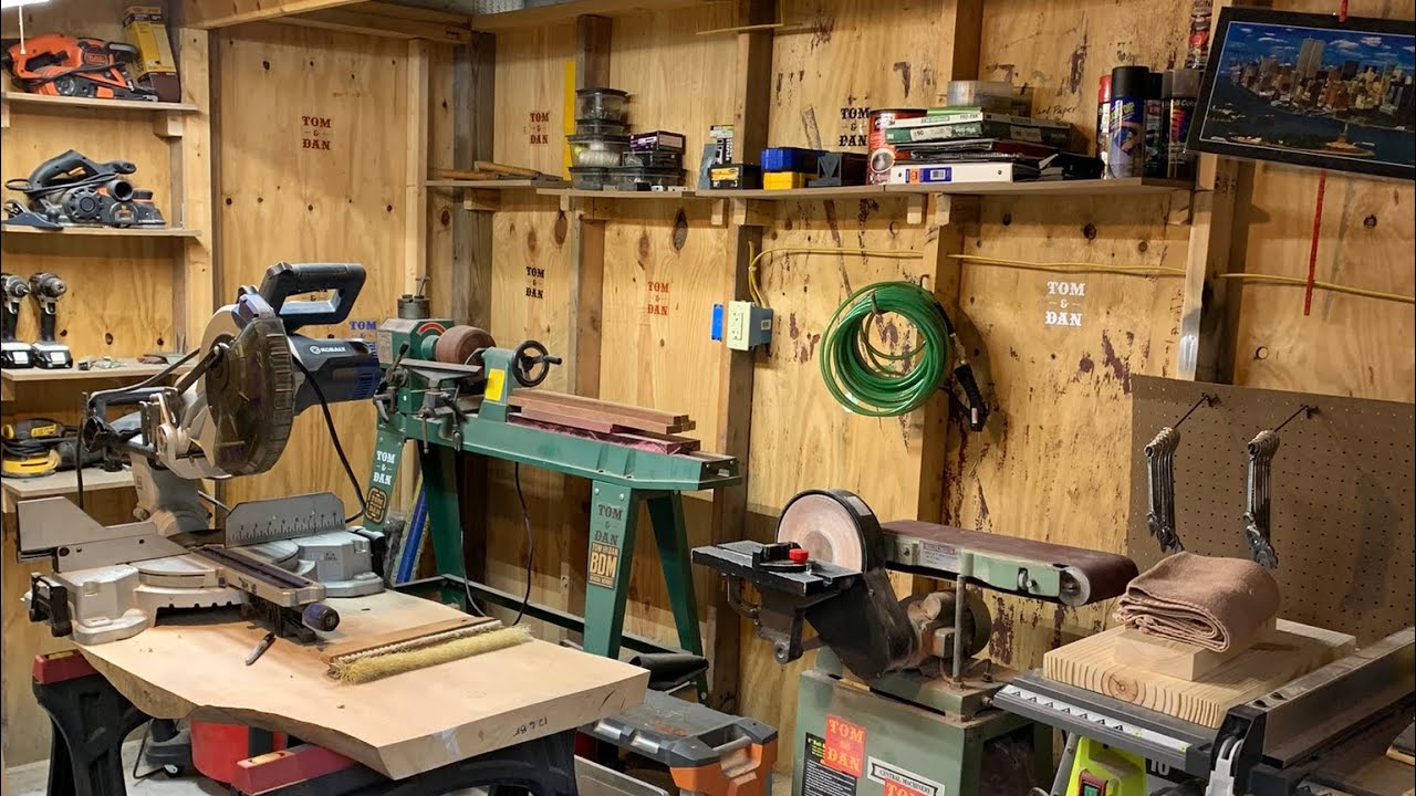 Workshop/ Woodshop Cleanup - Every Single Tool Possible - YouTube