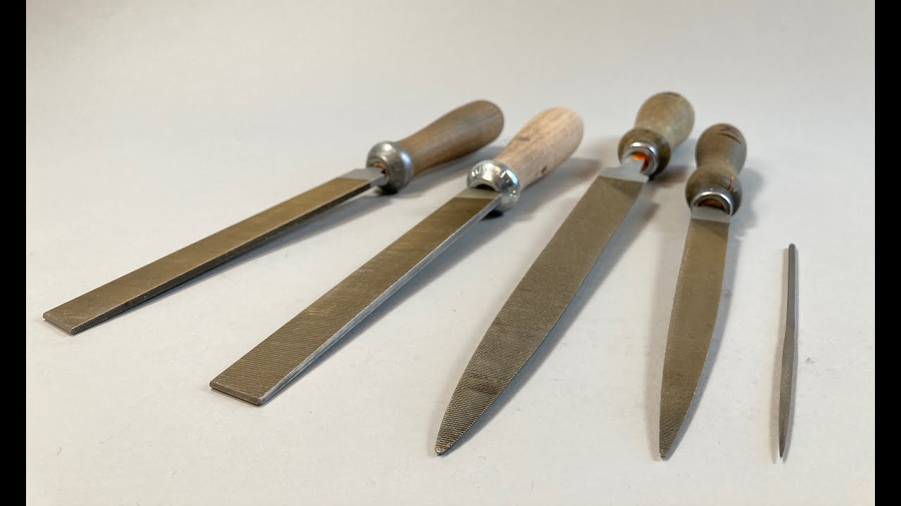 021a An introduction to files for the clockmaker #Clock #Horology # ...