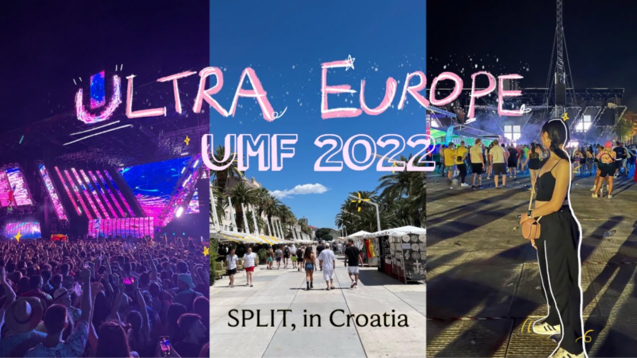 SUB) 페스티벌 브이로그, UMF EUROPE 2022, UltraEurope, UMF KOREA, 움프 | 내 최애 DJ ...