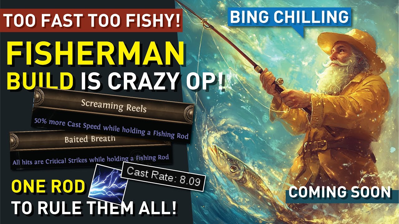 BEAT THE GAME with a FISHING ROD!【Crackling Lance Surfcaster】Sneak Peek ...