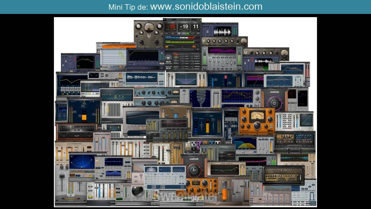 Mini Tip sobre plugins basados en aparatos vintage - YouTube