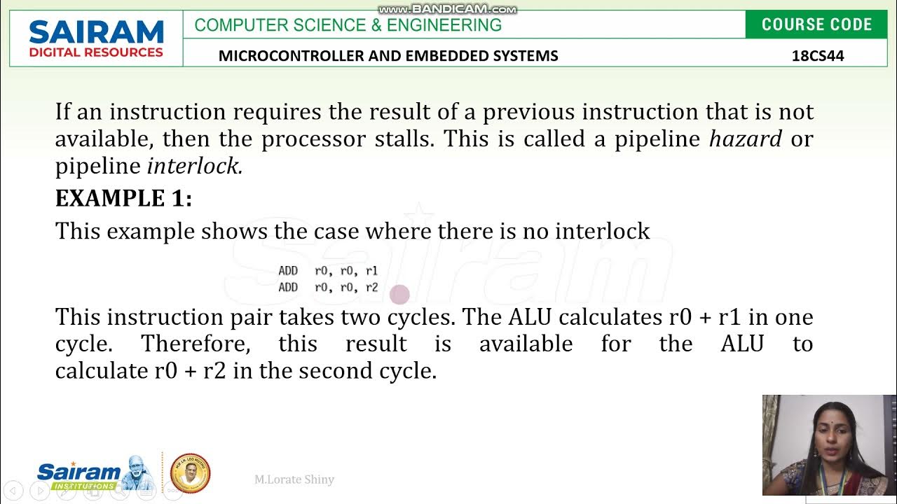Lecture Video_18CS44_MCES_Module 2_Instruction Scheduling_Lorate Shiny - YouTube