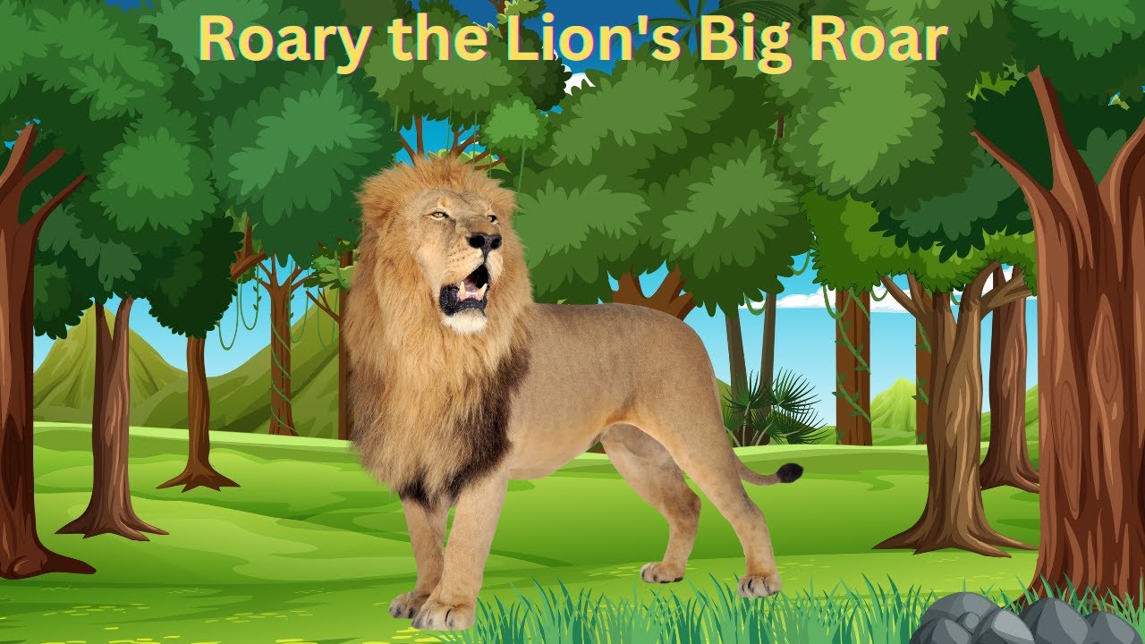Roary the Lion's Big Roar/roar the lion/lion story/lion kahani/lions ...