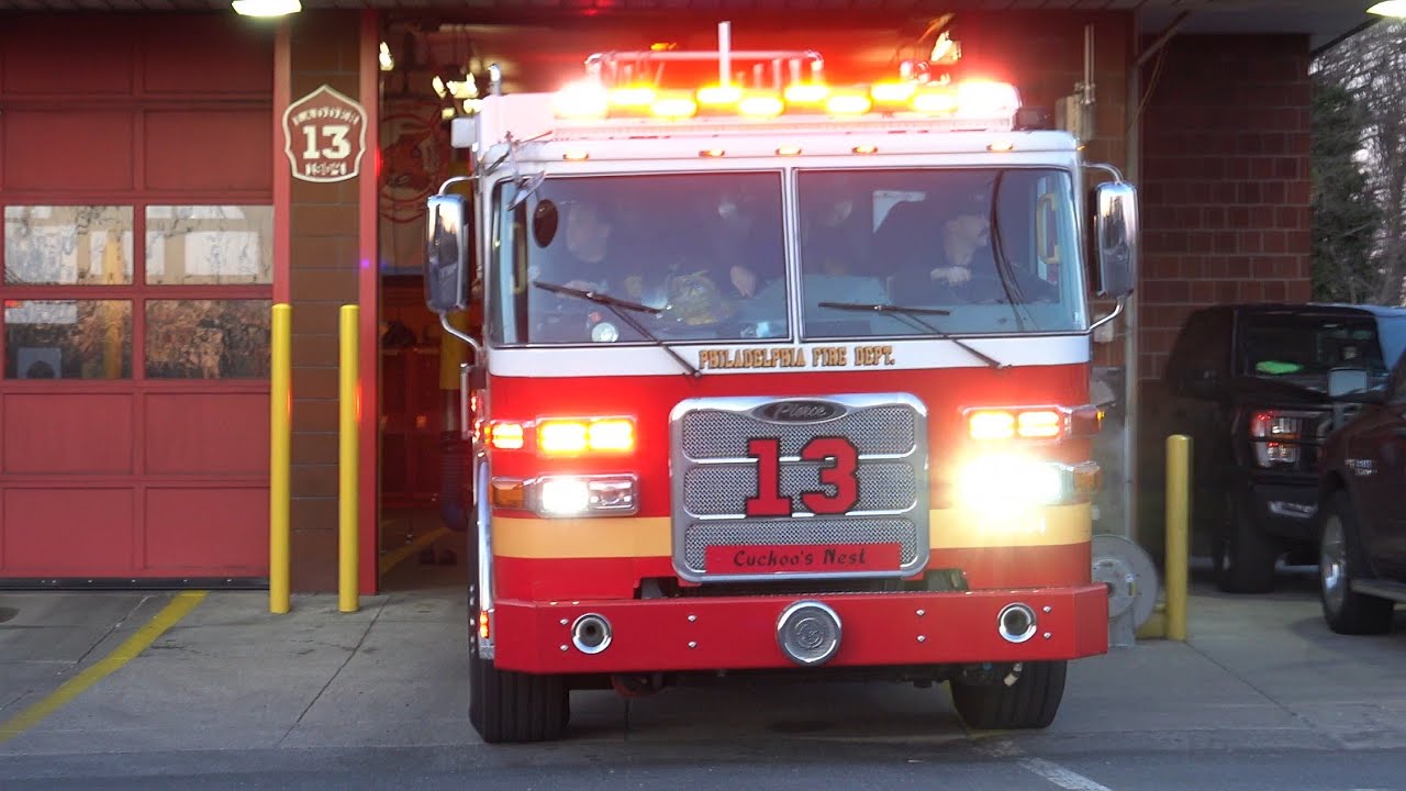 Philadelphia Fire Department Ladder 13 Responding *Soon to Be Replaced ...