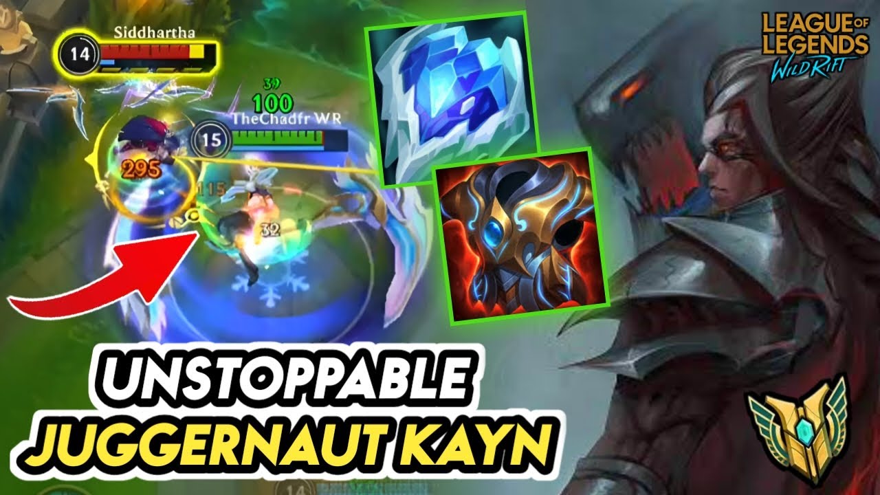 THE ULTIMATE RED KAYN JUGGERNAUT BUILD!! (BEST RHAAST BUILD PATCH 5.1A ...