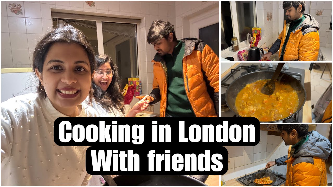 Cooking in London with Friends | Diya Krishna | Ozy Talkies - YouTube