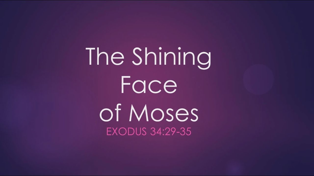 The Shining Face of Moses. Dr. Matthew Everhard - YouTube
