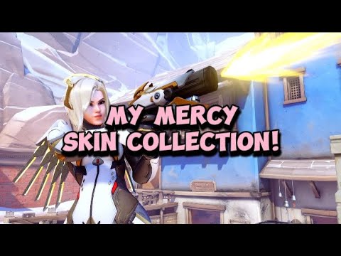 My Mercy Skin Collection! - YouTube