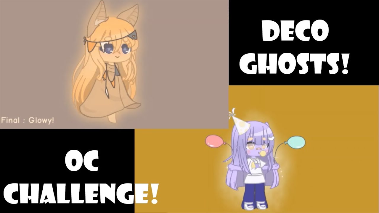 🌱DecoGhosts//Ghost OC Challenge - YouTube