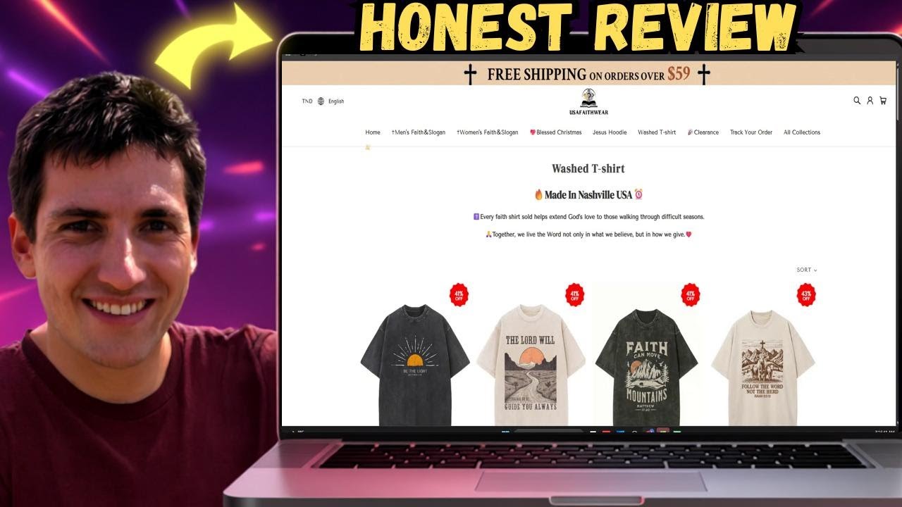 USAFaithWear Review 2026: Scam or Legit? Christian Clothing ...