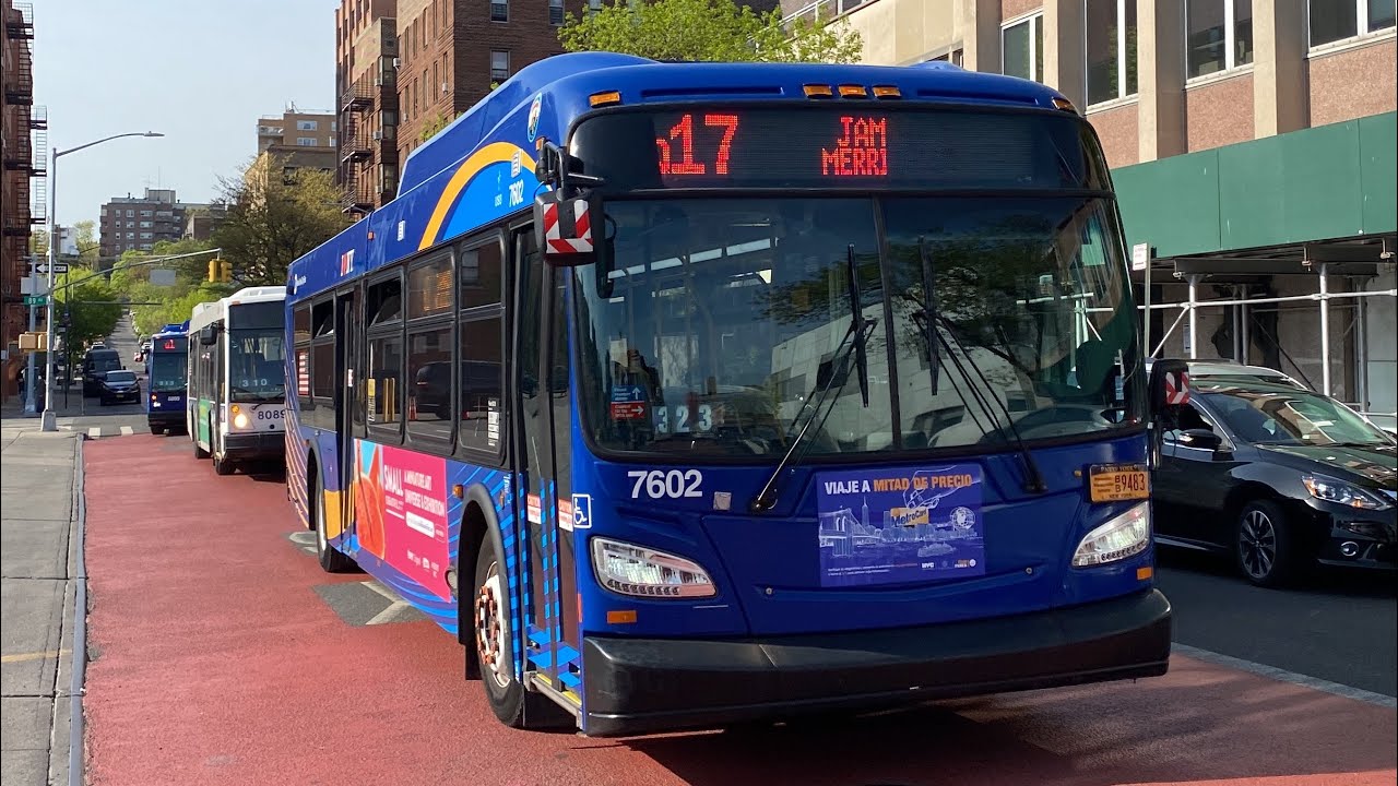 [RARE] MTA NYCB: 2018-19 New Flyer XD40 “Aseys Gemini” #7602 on the Q17 ...