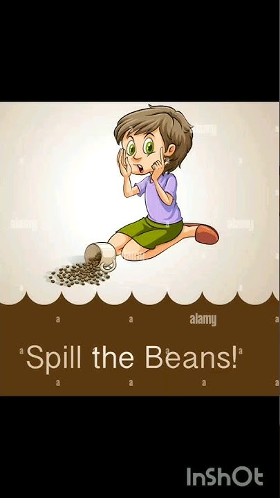 Spill the beans idiom meaning - YouTube