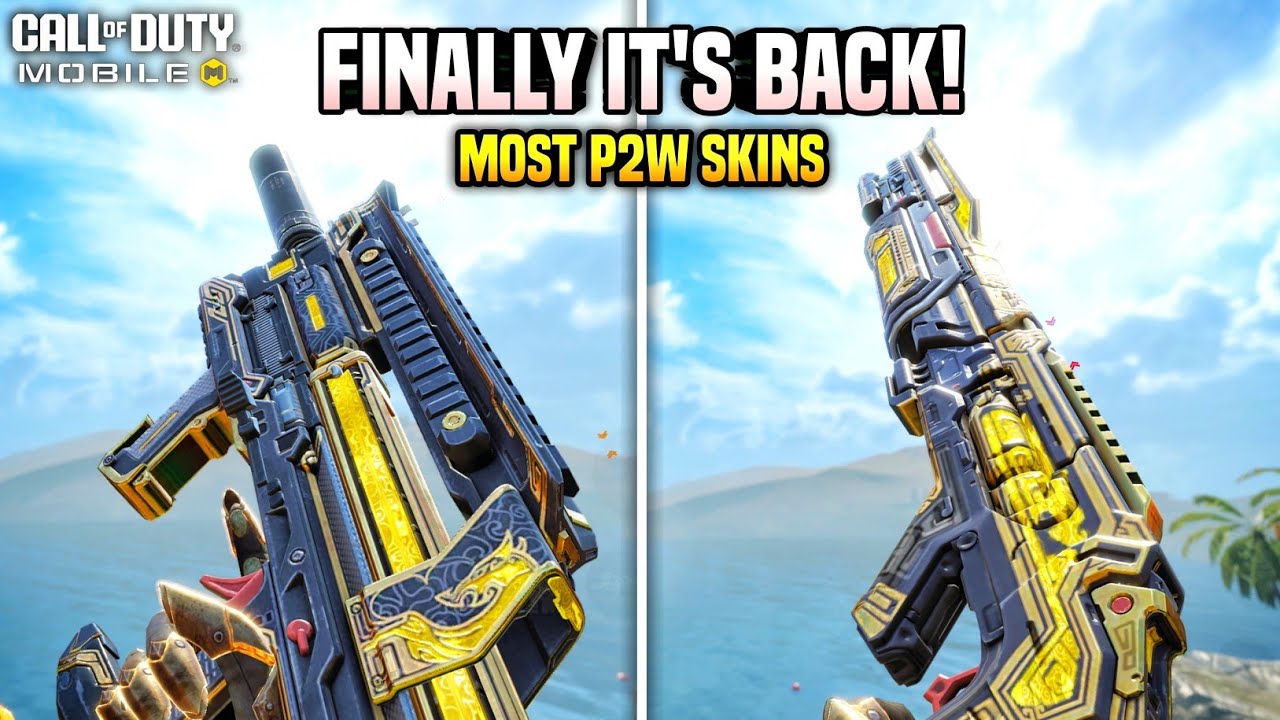 The most P2W epic skins are finally back! the CBR4 Flawless & BY15 AMS ...