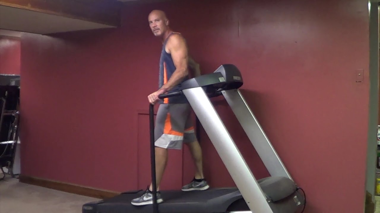 Treadmill agility, backward walk/run - YouTube