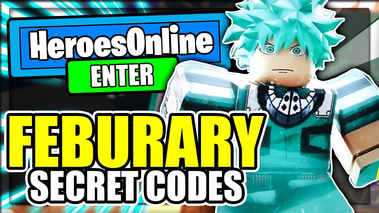 (FEBRUARY 2021) ALL *NEW* SECRET OP CODES! Heroes Online Roblox - YouTube