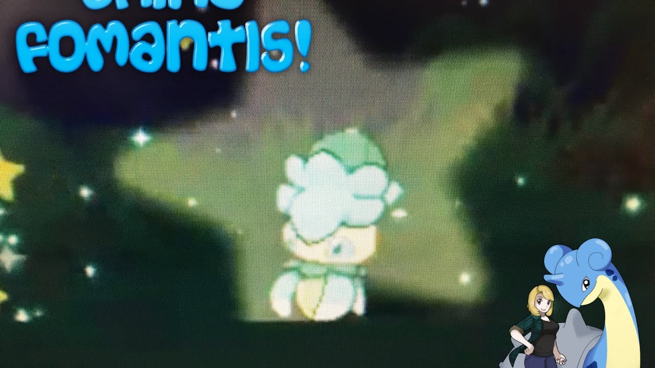 SHINY FOMANTIS IN 12 ENCOUNTERS! - YouTube