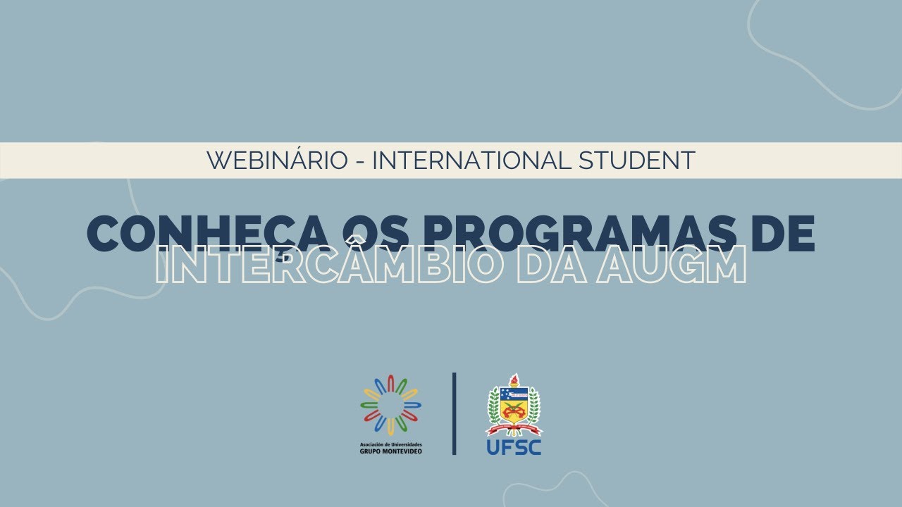 Conheça os programas da AUGM - YouTube