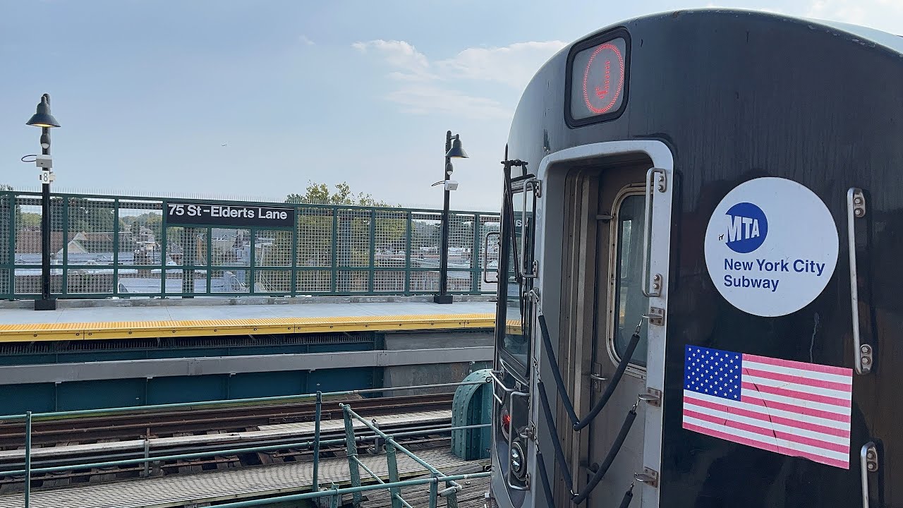 75th Street & Woodhaven Blvd Stations Reopen on the J Line! - YouTube