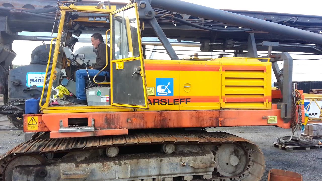 Banut 600 piling rig Retrade Auction - YouTube