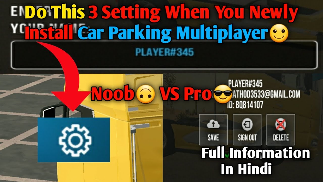 Do This 3 Setting When You Newly Install Car Parking Multiplayer 🙂 ...