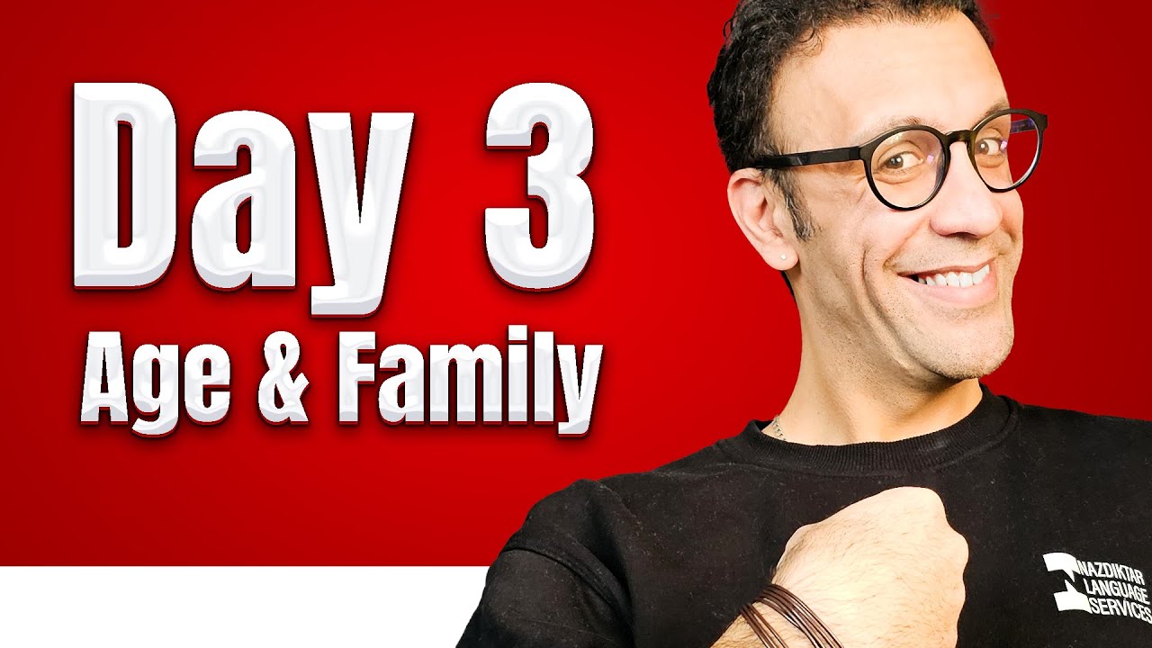 Learn to Speak French in 15 Days, Day 3: Talk About Your Age & Family ...
