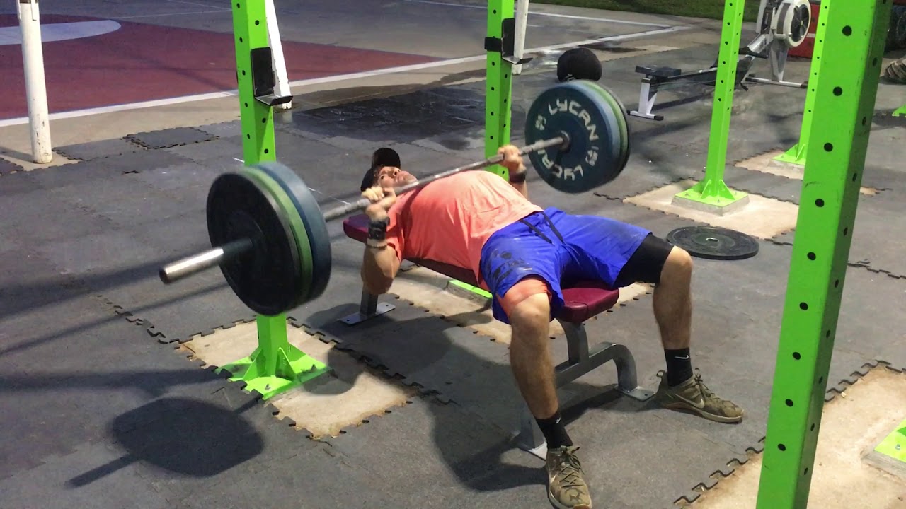Demo WOD Bench Press - YouTube