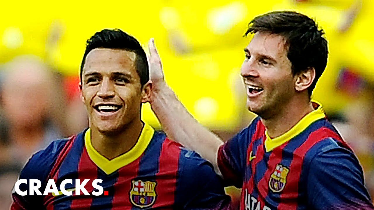 La reacción de Messi a las palabras de Alexis Sánchez | Cracks - YouTube