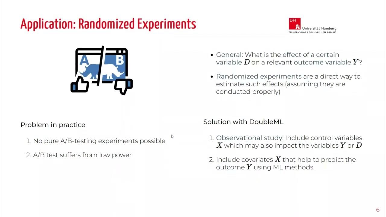 Causal machine learning with {DoubleML} Tutorial - YouTube