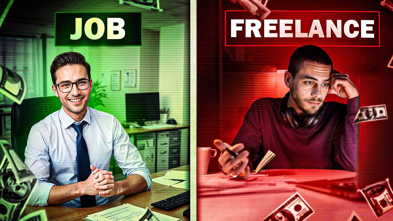 Job Vs freelancing || Why job is better than freelancing ? - YouTube
