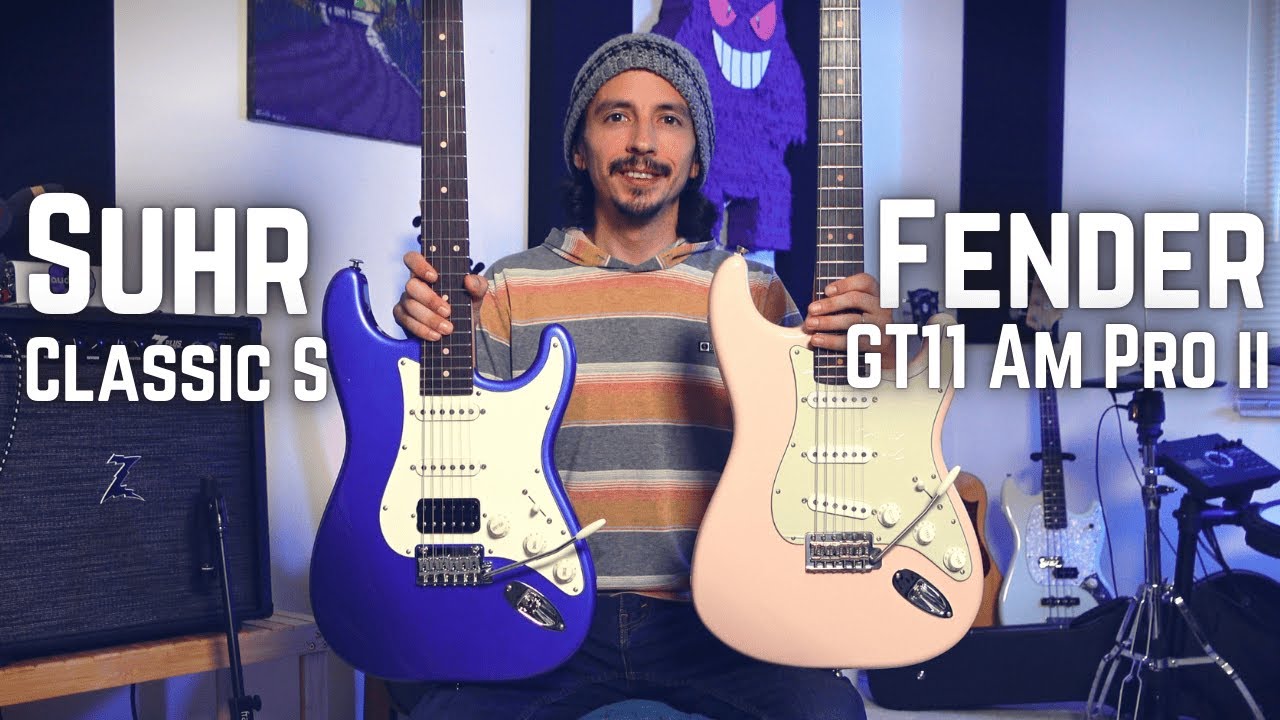 Is there really that big of a difference from Fender and Suhr? - YouTube