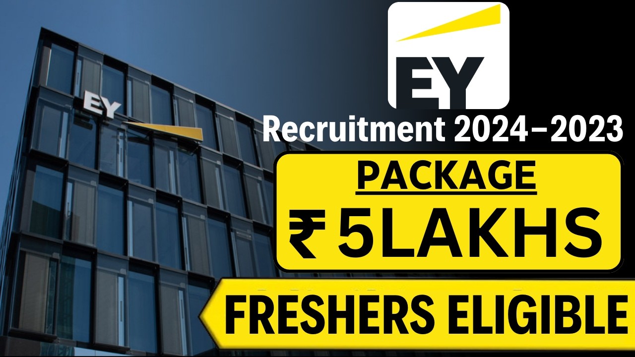 EY Recruitment 2024 | EY OFF Campus Drive For 2024 , 2023 Batch - YouTube