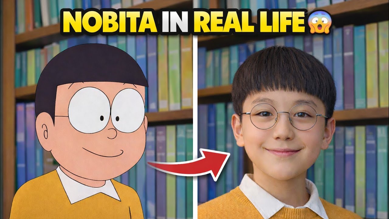 Doraemon Characters in Real Life😱 ||Doraemon in Real Life?|| - YouTube