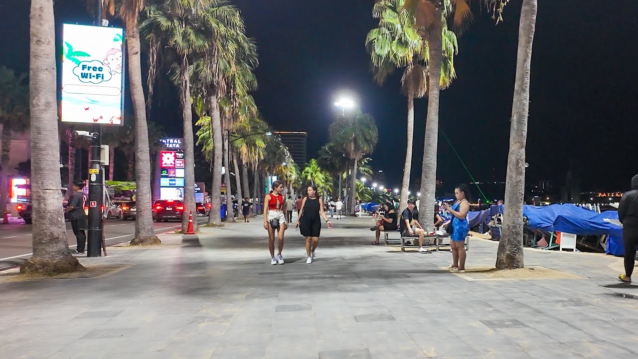 How is Pattaya Now? Beach Road Walk Tour - September 2024 - YouTube
