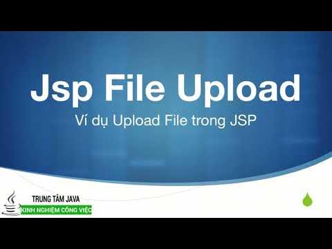 Java Jsp - File Upload với Servlet/JSP - YouTube