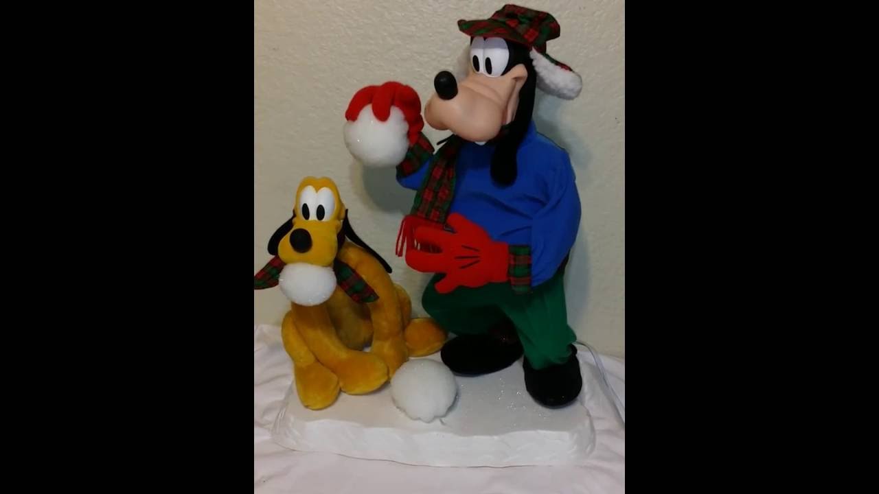 Animated goofy and Pluto Santa's Best - YouTube