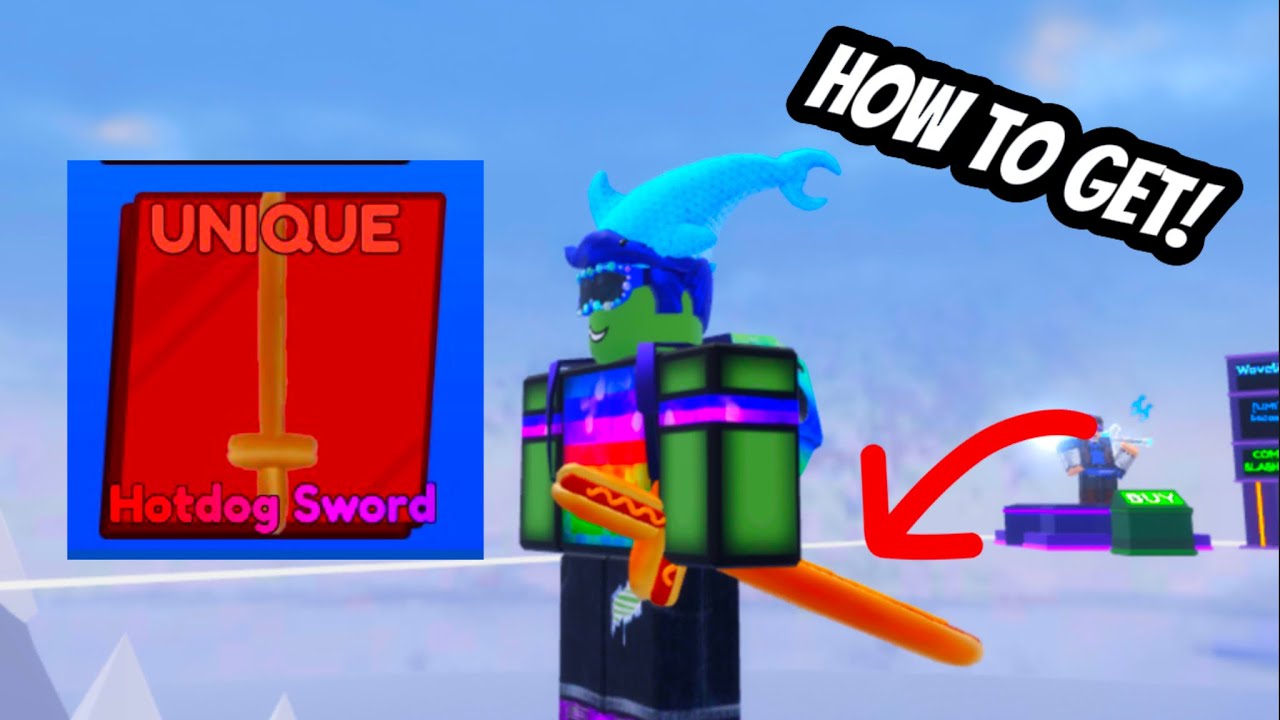 HOW TO GET THE HOTDOG SWORD IN BLADE BALL! 🌭 - YouTube