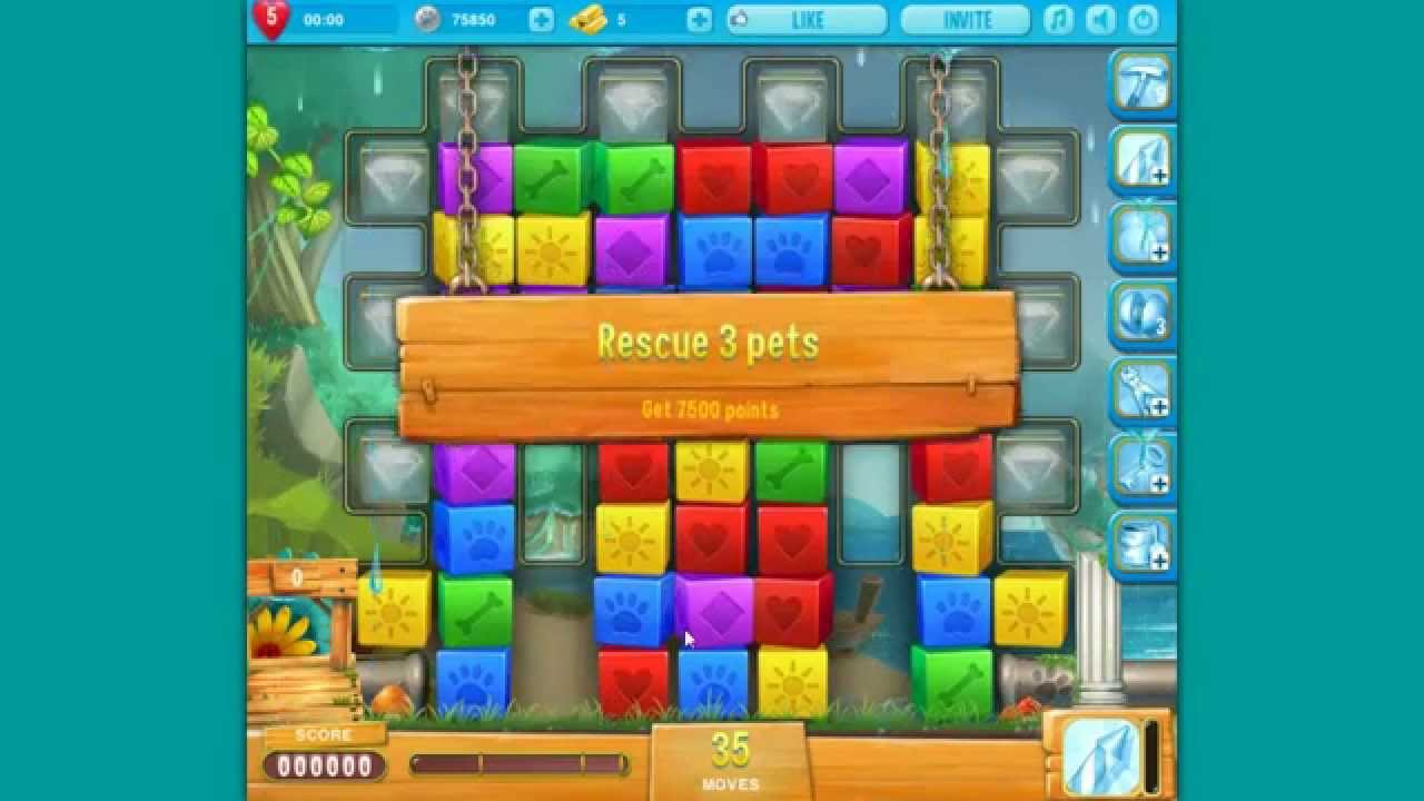 Pet Rescue Island Level 1 - YouTube