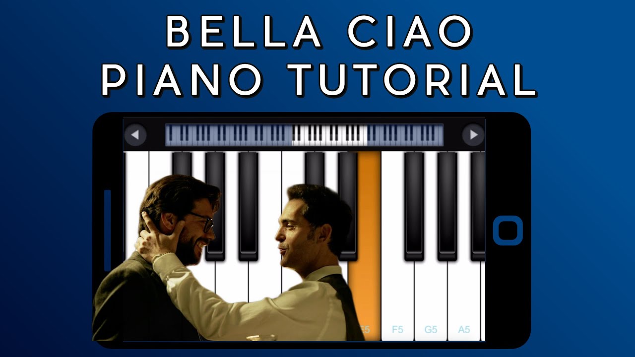 Bella Ciao Piano Tutorial | Beginner Piano Songs | Easy Piano Songs ...