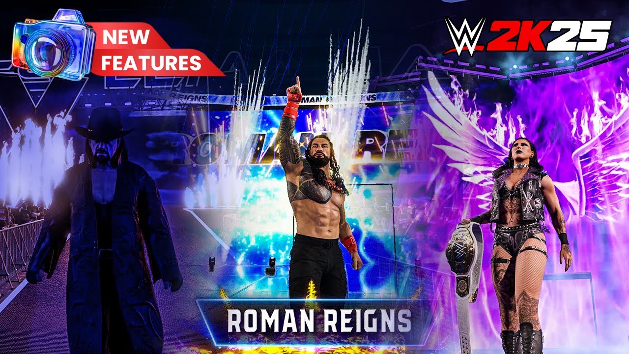 WWE 2K25:New Camera Features! Control EVERY Angle! - YouTube