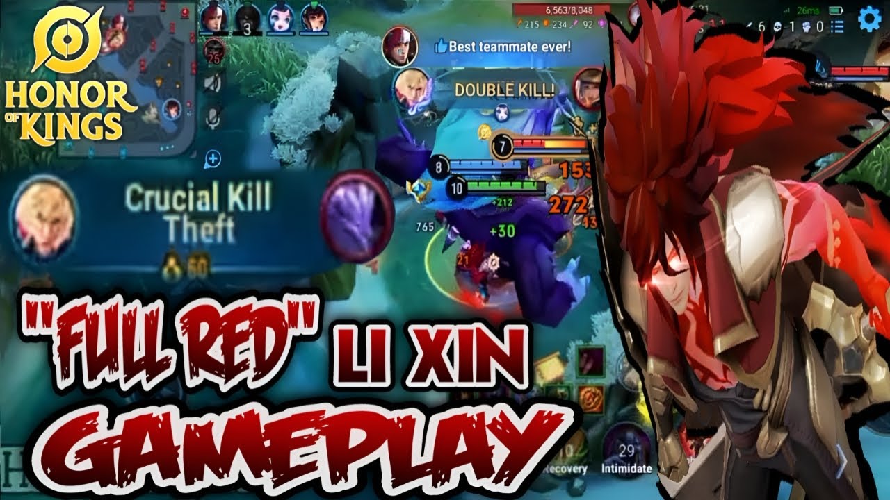 FULL RED LI XIN: BROKEN FOR CLASH LANE? | ITEM & ARCANA GUIDE | HONOR ...