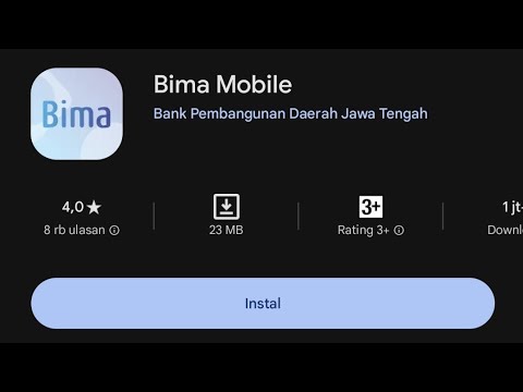 Cara Download BIMA Mobile Bank Jateng | Cara Instal BIMA Mobile - YouTube