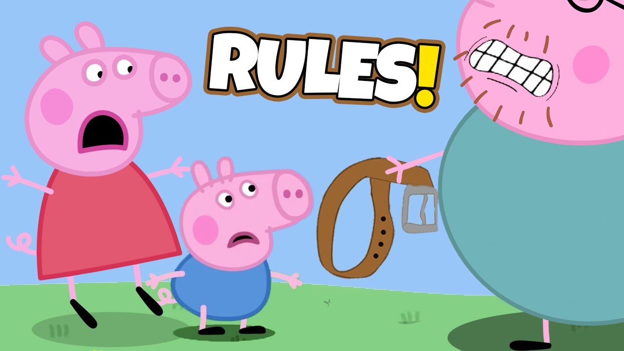 STRICT RULES Peppa Pig Has To Follow - YouTube