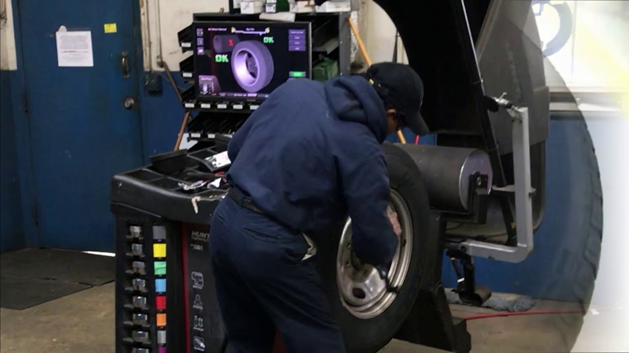 Rice Tire Mounting and Wheel balancing - YouTube