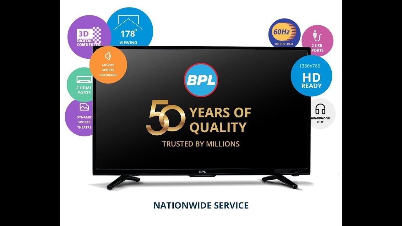 BPL HD Ready LED TV review in Hindi - YouTube