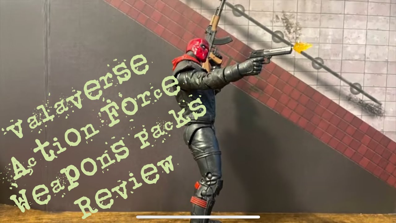 Valaverse Action Force weapons and backpack review - YouTube