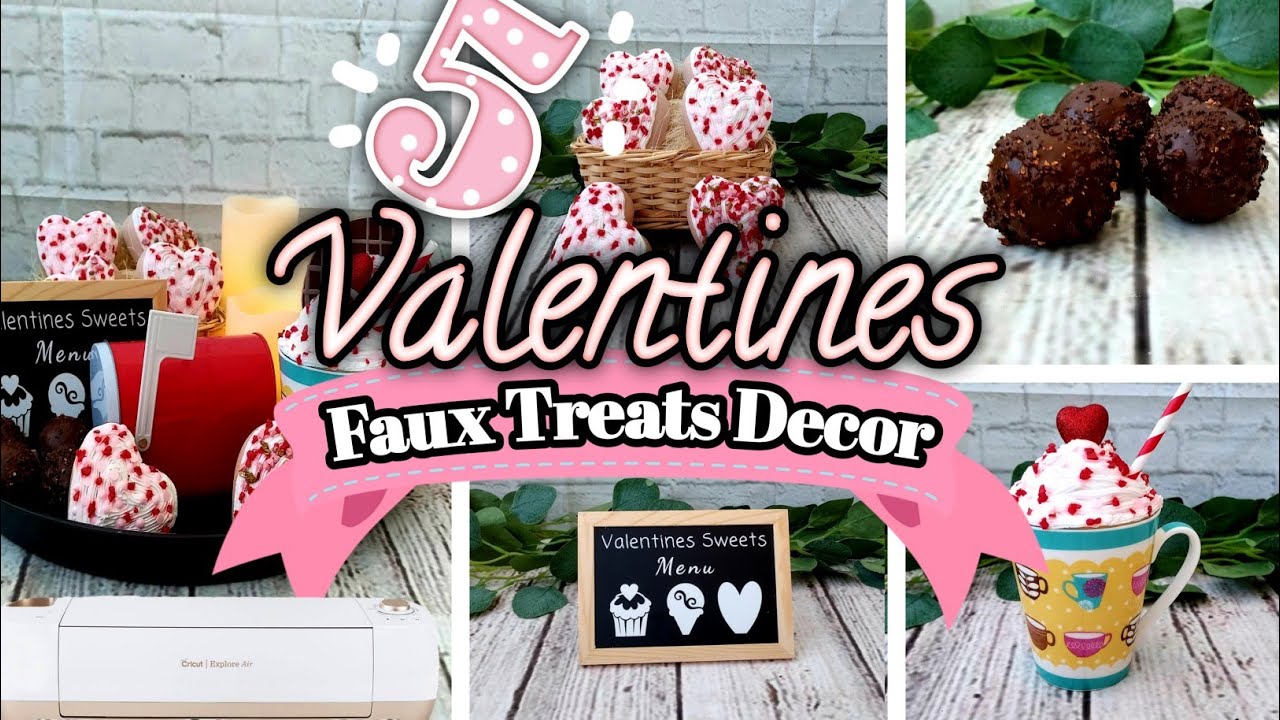Fake Bakes Ferrero Rocher, Cookies, Mug Topper | How To Install Cricut ...