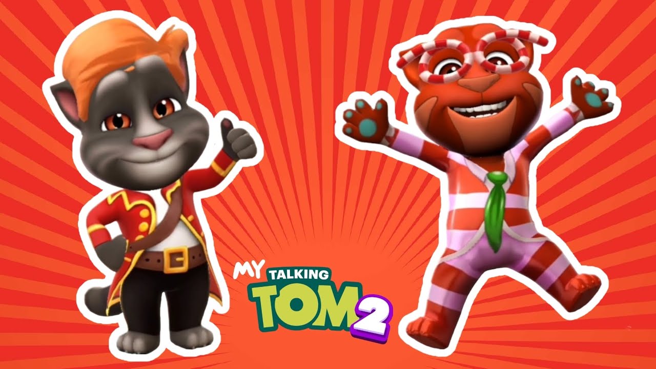 Pirate Captain Outfit - My Talking Tom 2 #mytalkingtom2 - YouTube