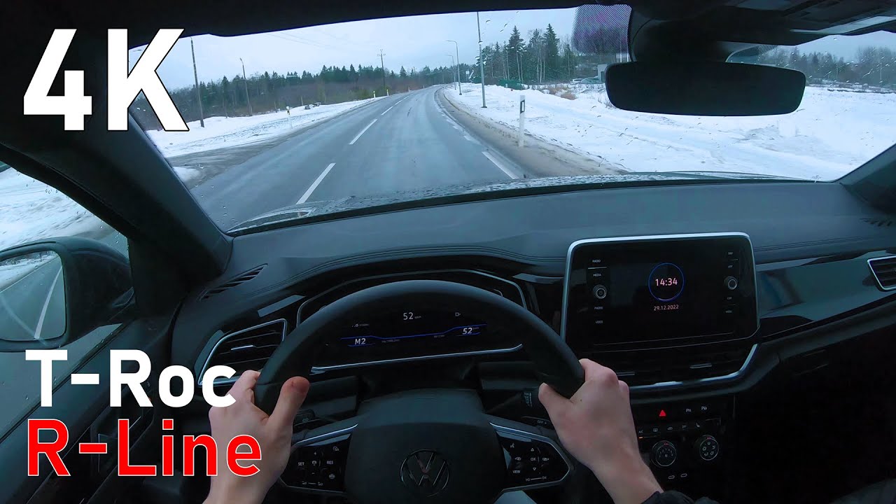 2022 | VW T-Roc R-LINE | INSANE SOUNDS | POV | 4K | 60FPS - YouTube